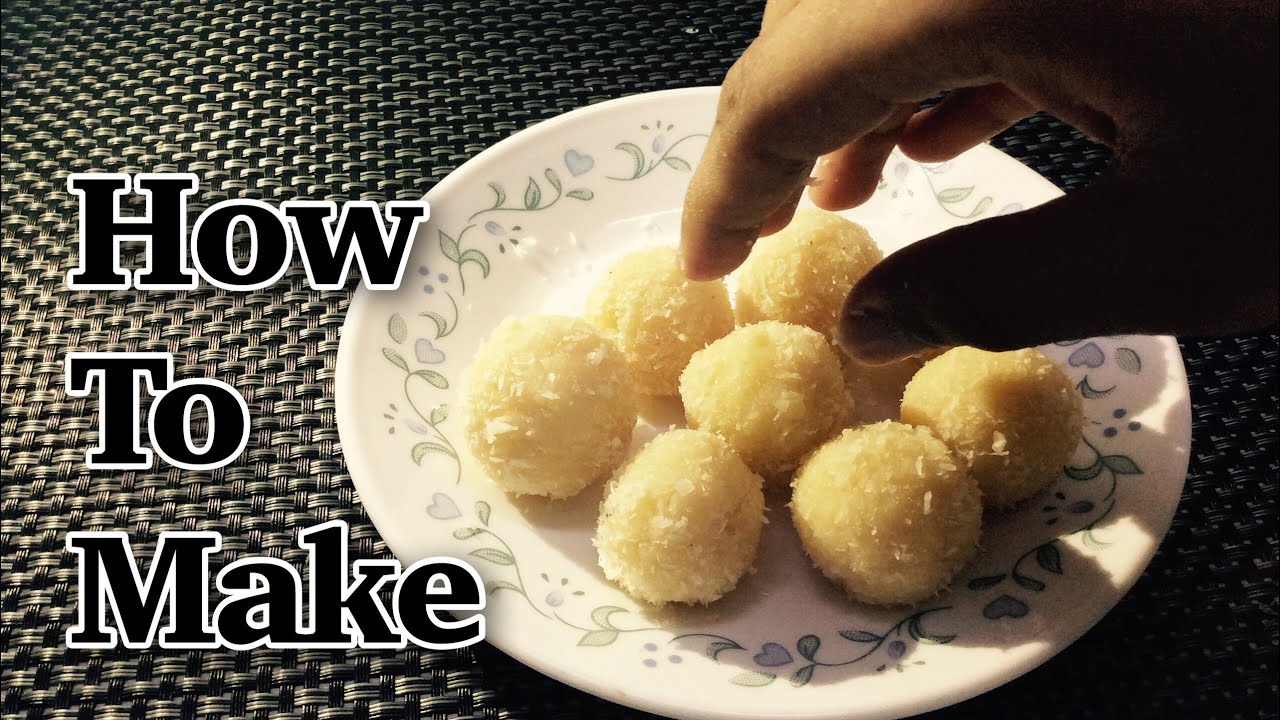 How to make Coconut Ladoo at home // SUPER FAST AND EASY!! Read ...