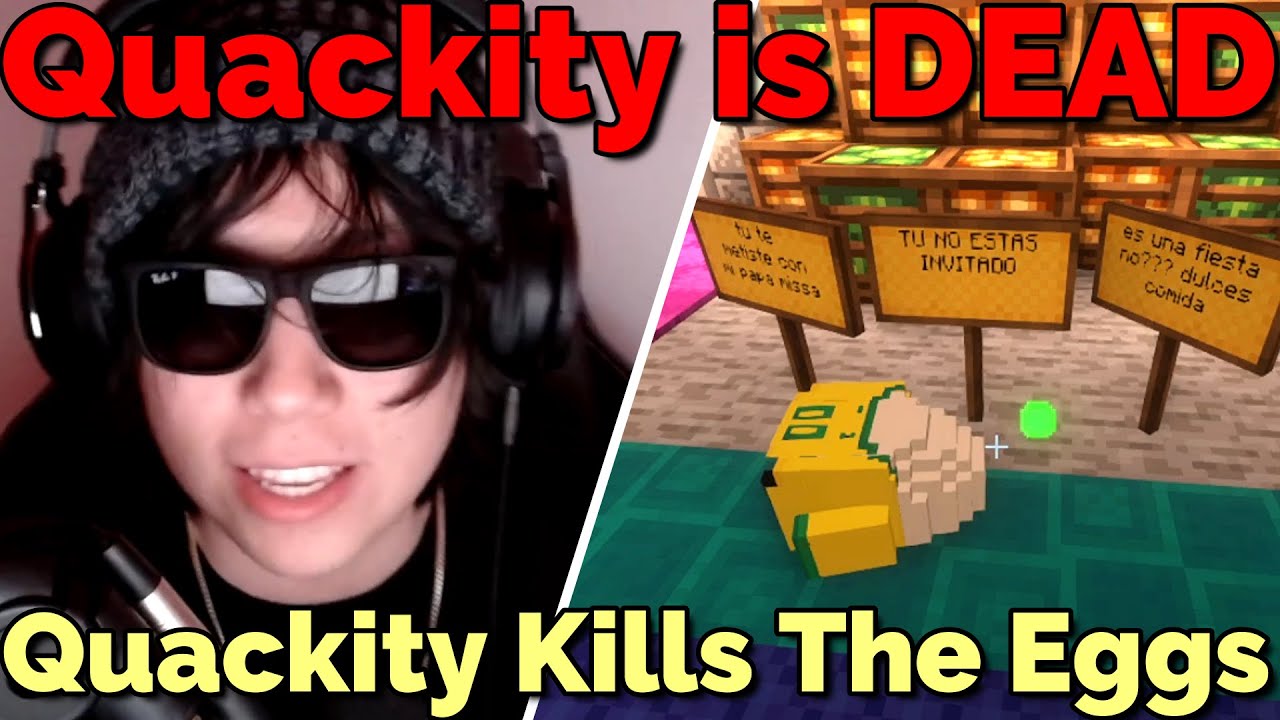 QUACKITY DIES After Killing WILBUR, THE EGGS & CUCURUCHO on QSMP ...
