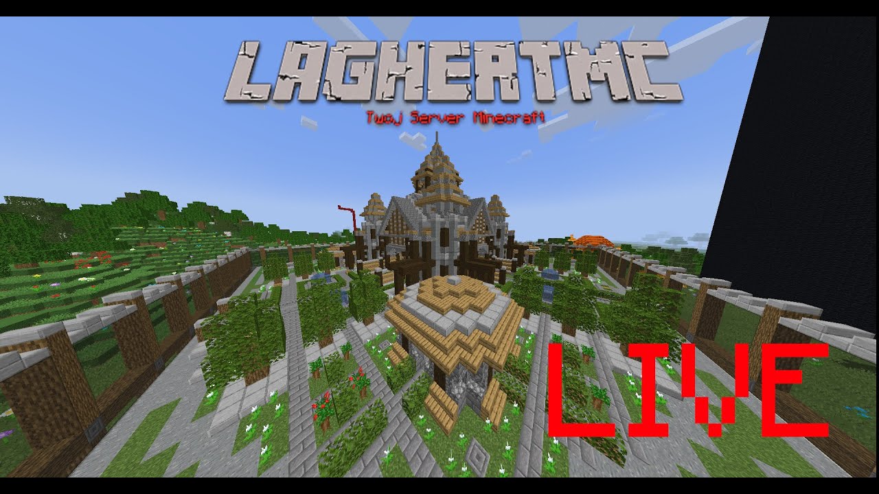 ENDERCRAFT.PL - LIVE - BUDOWA PARKOUR - YouTube