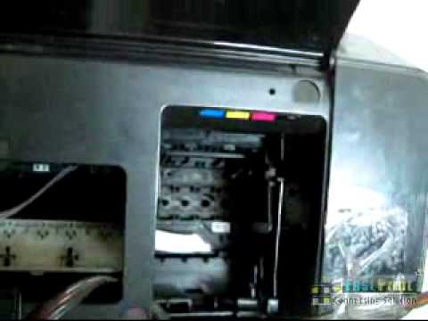 CARA PEMASANGAN HEAD PADA PRINTER EPSON T13 - YouTube