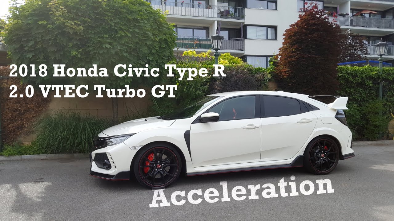 2018 Honda Civic Type R | acceleration [4K] - YouTube
