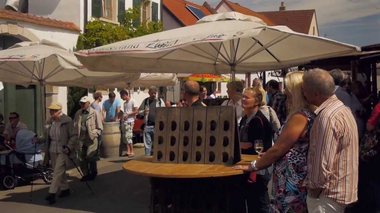 Weinfeste entlang der Deutschen Weinstraße - YouTube