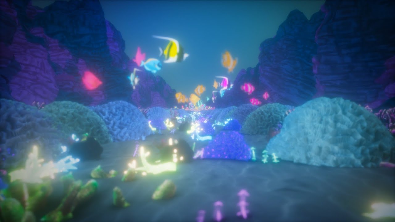 Subaquatic Serenity: An Underwater Odyssey - 1 Hour - VJ Loop - YouTube