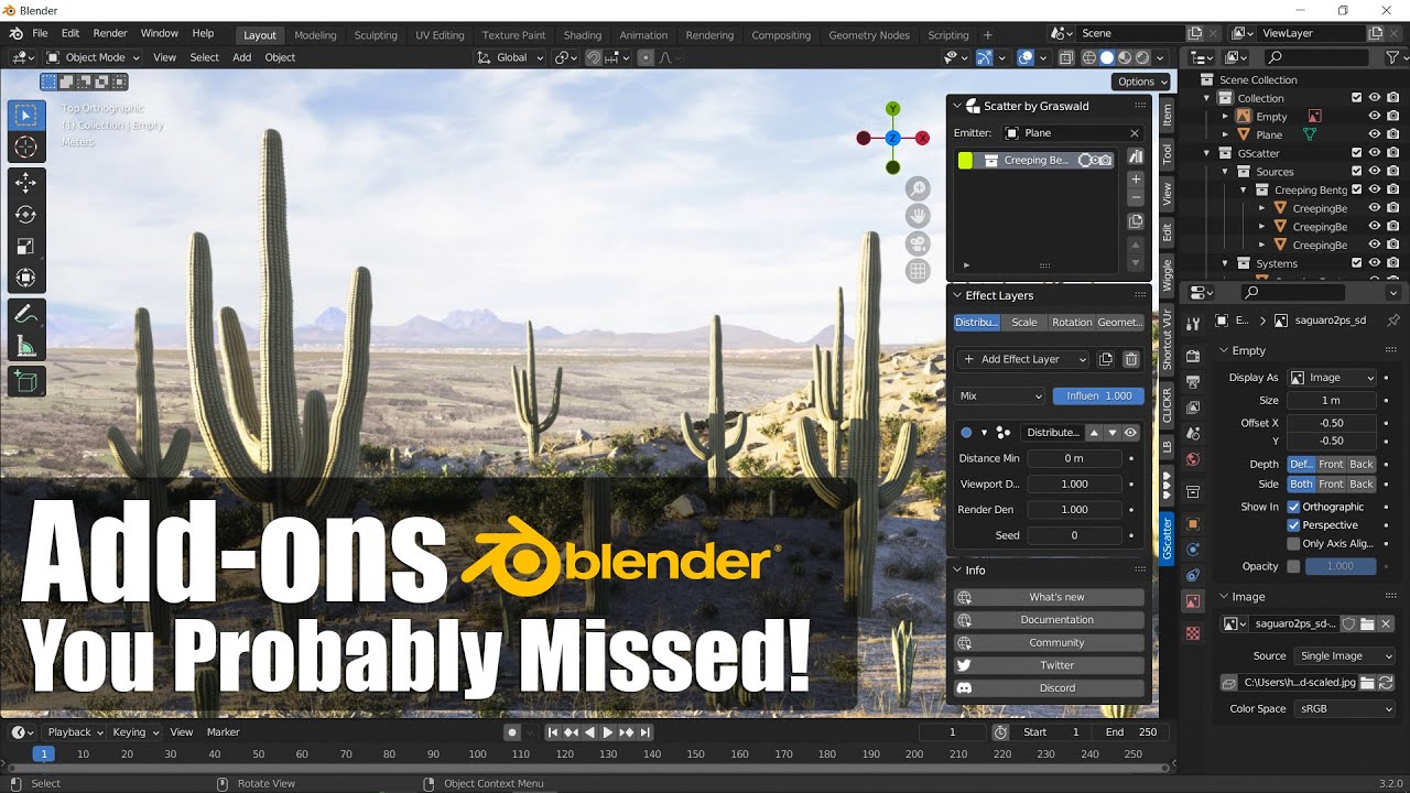 Free Blender Add-Ons (and probably don't know yet!) - YouTube