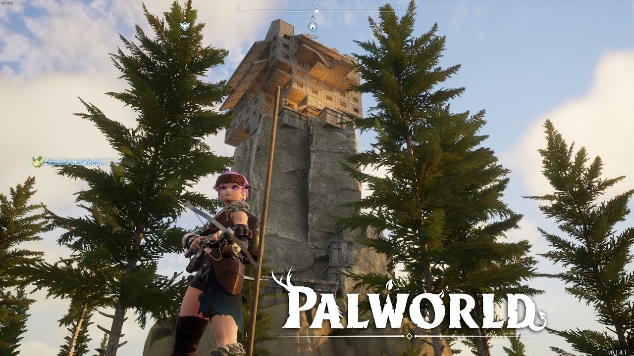 Palworld, sky base in progres (part 2) - YouTube