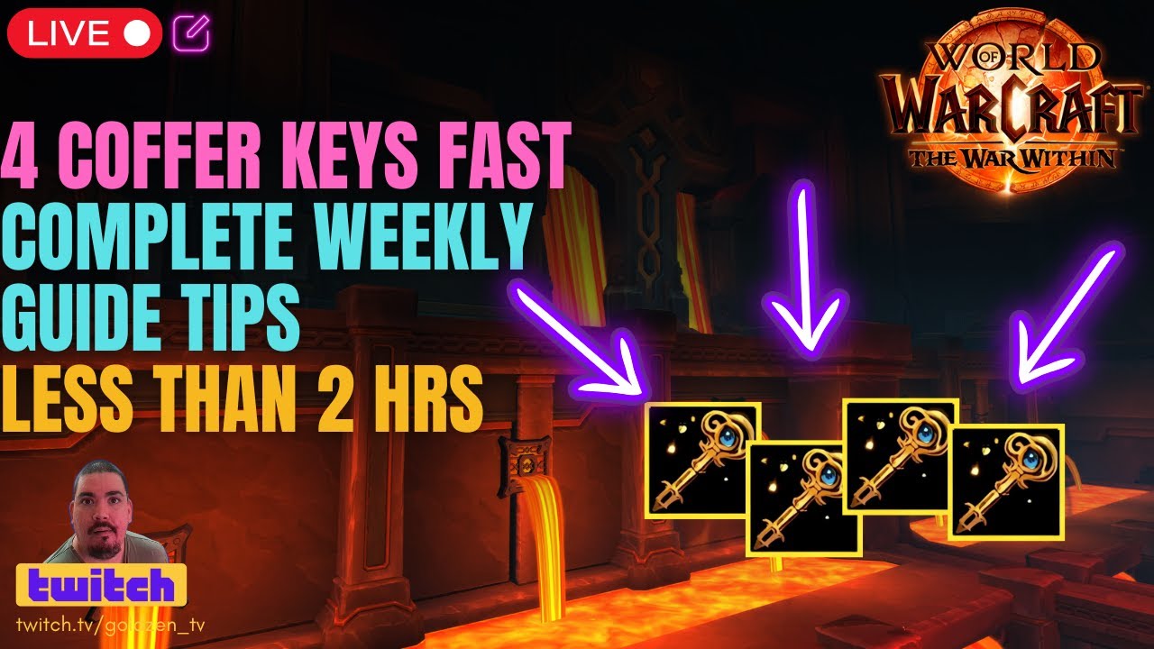 Efficient WoW Weekly Chores: Get 4 Restored Coffer Keys Fast - YouTube