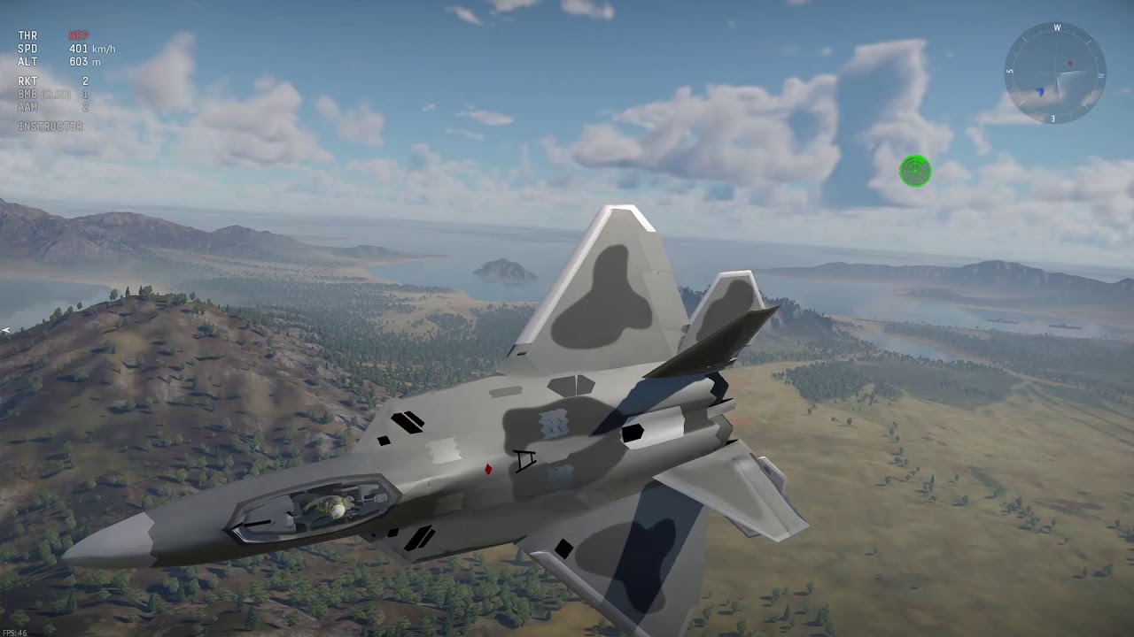 F-22 RAPTOR IN War Thunder - YouTube