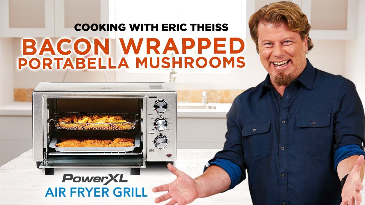 Bacon Wrapped Portabella Mushrooms #recipe | Cooking with Eric Theiss ...
