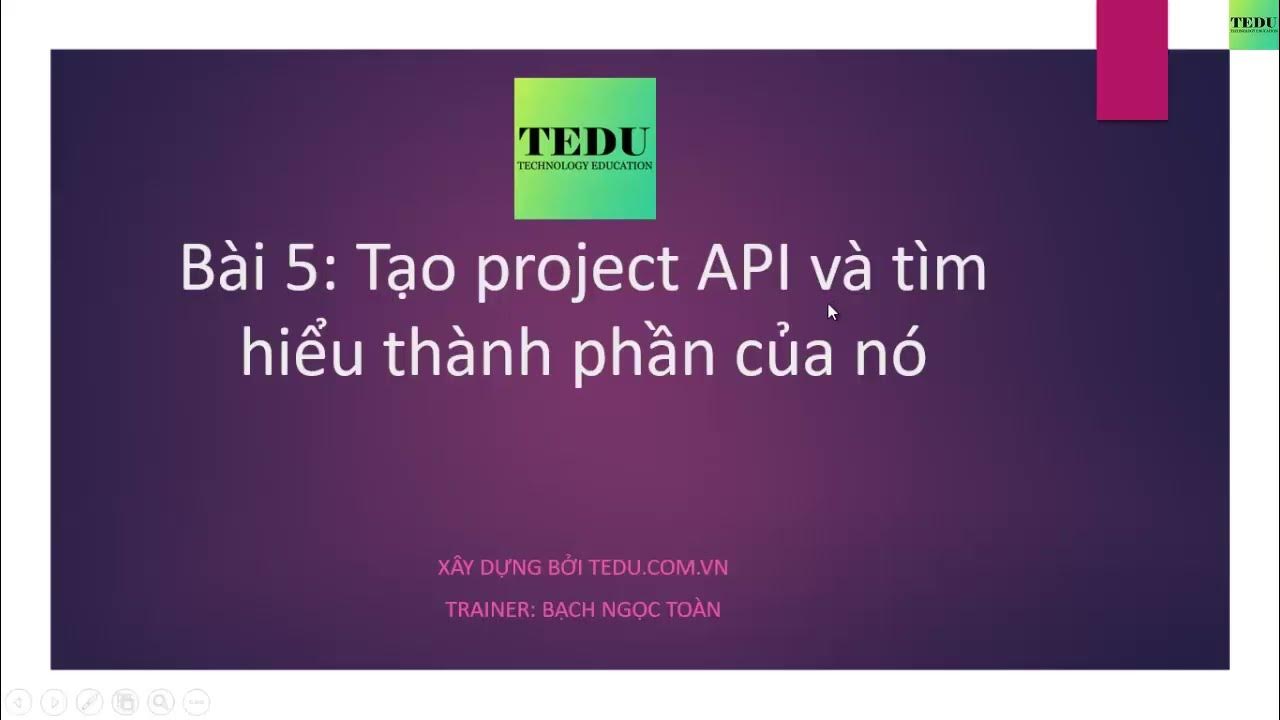 5. Tạo project Web API & các component - Thiết kế RESTful API với ASP.NET Core và Dapper ORM ...