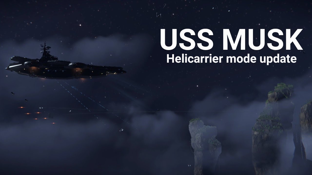 Helicarrier update│ USS Musk gameplay - YouTube