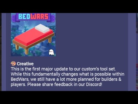 THE NEW CREATIVE MODE IS INSANE | Roblox Bedwars - YouTube