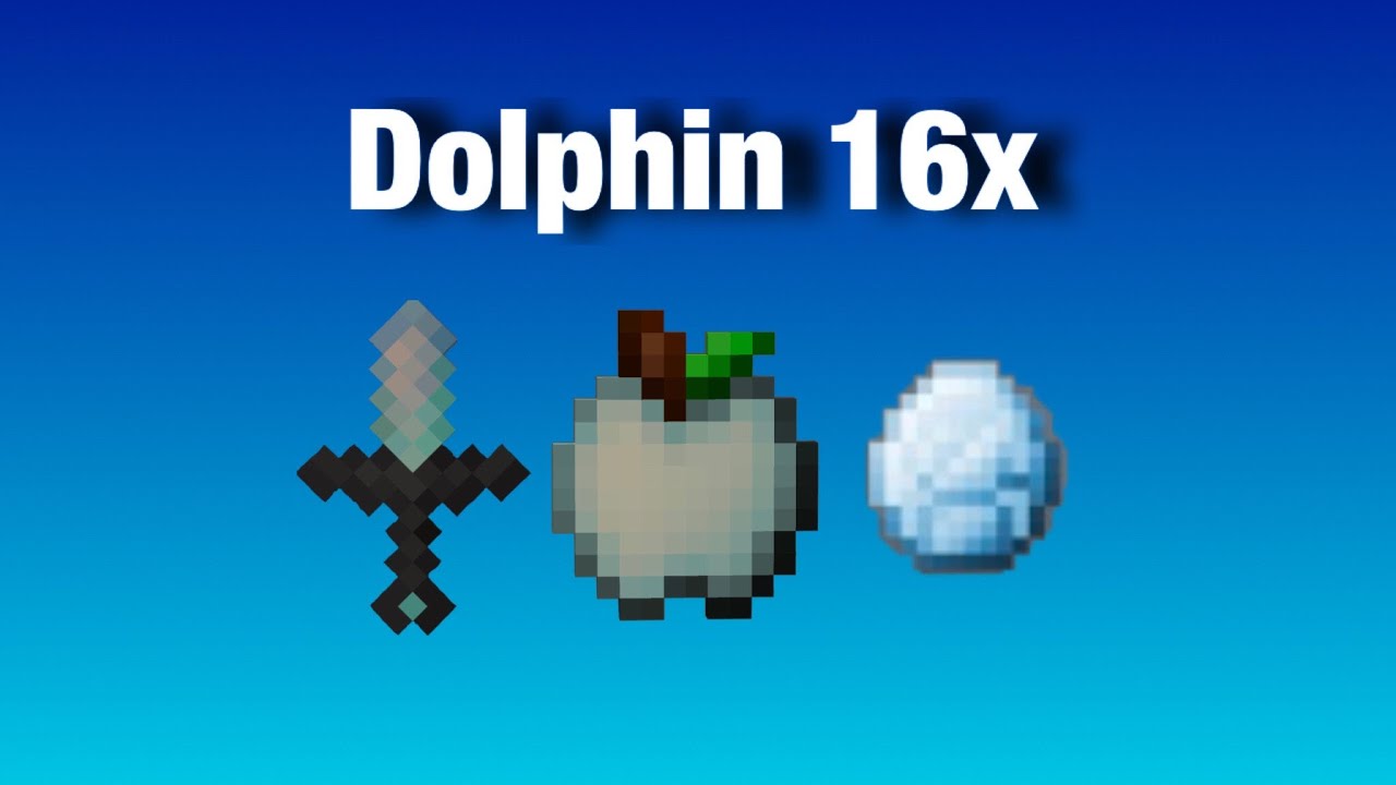 Dolphin 16x 1.8.9 PvP texture pack - YouTube