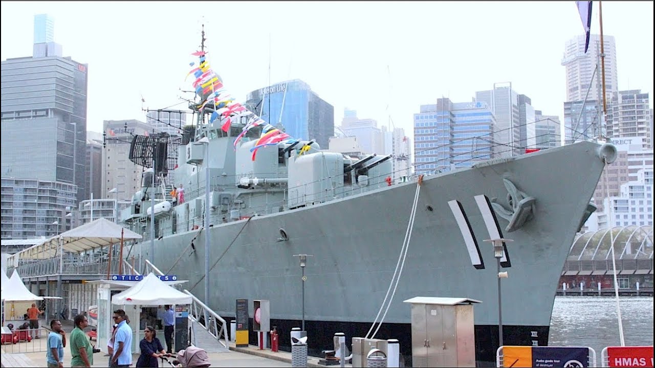 Walk through on HMAS Vampire Part1 - YouTube