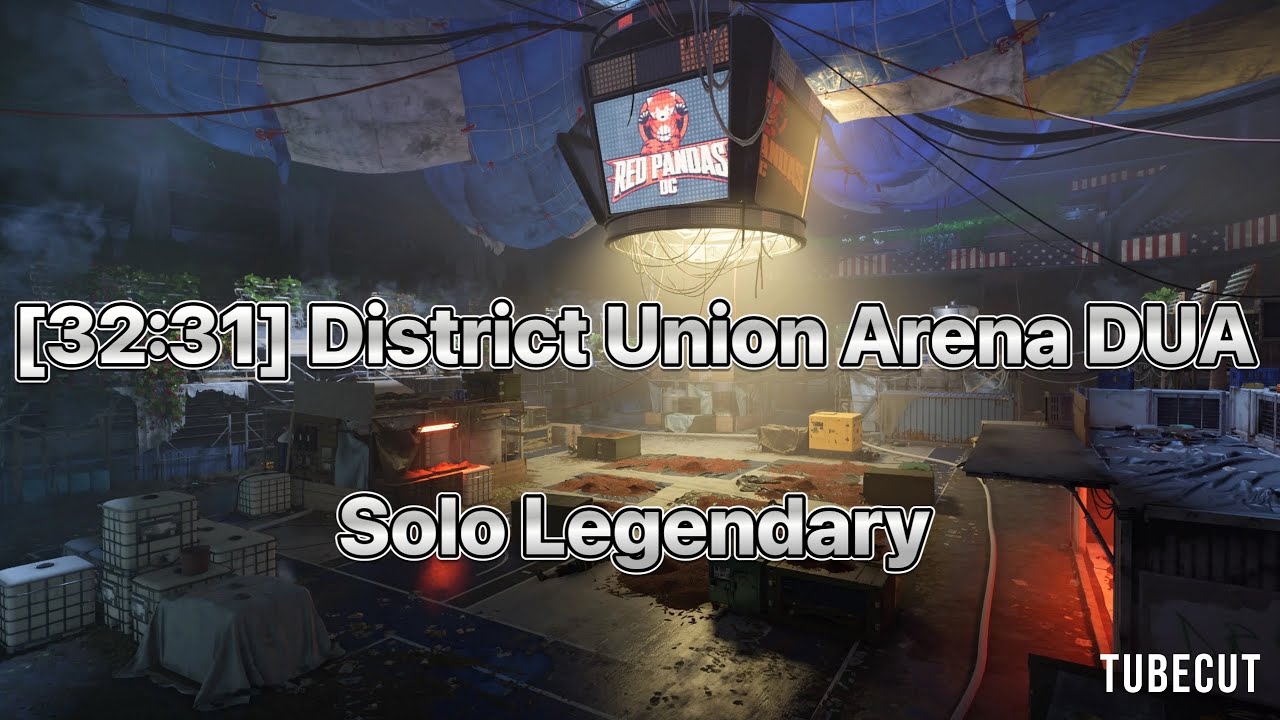 [32:31] The Division 2 | District Union Arena DUA Solo Legendary | PS5 ...