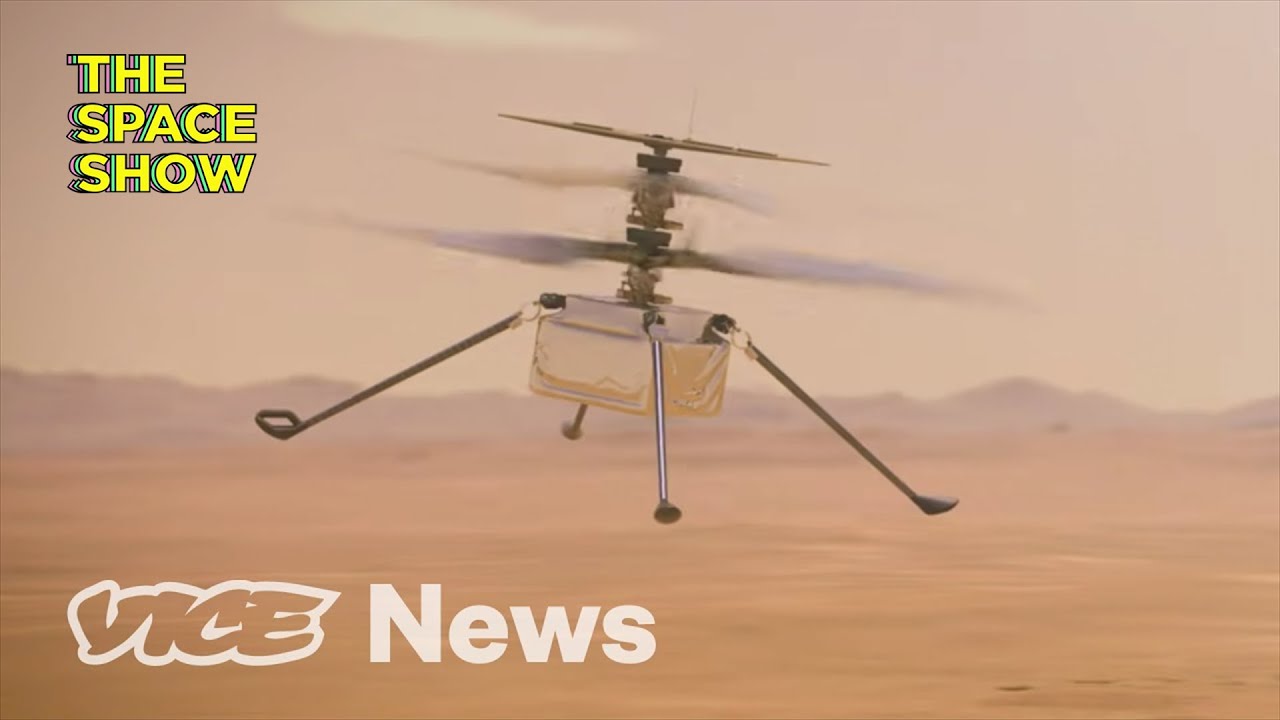 The First Helicopter to Fly on Mars - YouTube