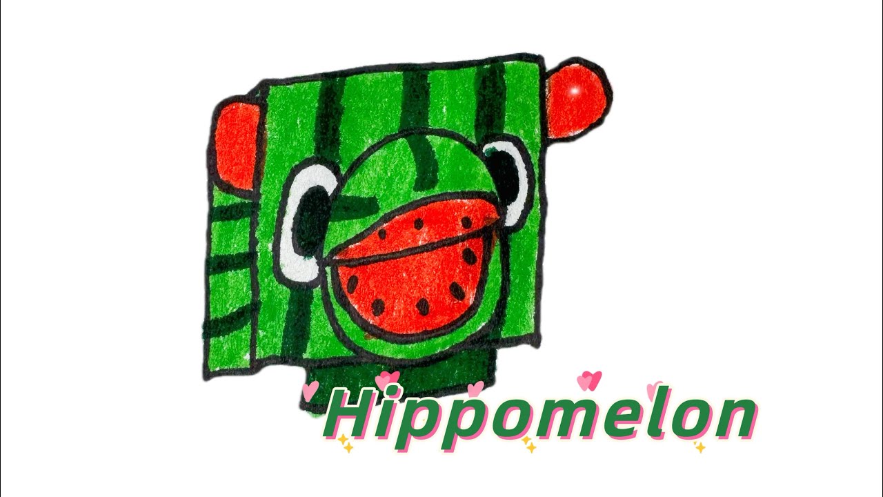 How to draw Hippomelon | Pet Simulator 99 Roblox #drawing - YouTube