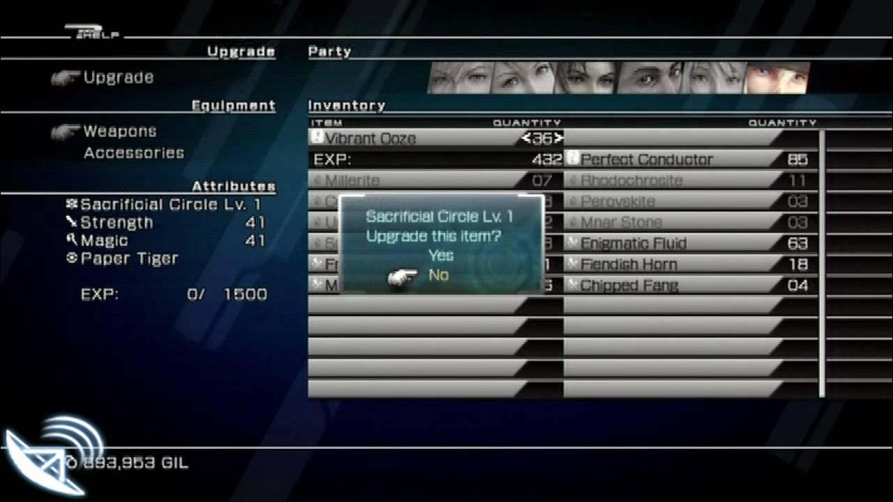 Final Fantasy XIII - Weapon Upgrades Guide ( Treasure Hunter ) - YouTube