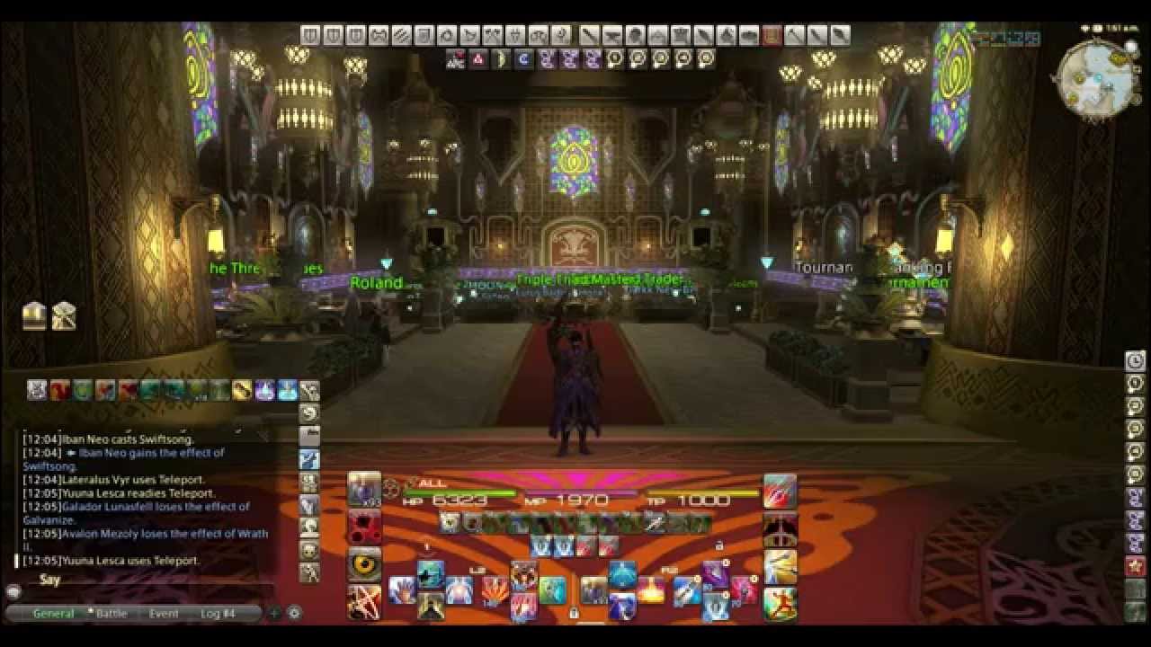 FFXIV - Map Glitch - Gold Saucer 1 - YouTube