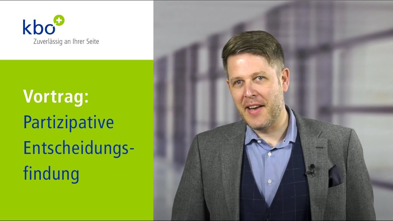 Partizipative Entscheidungsfindung | PD Dr. Stephan Heres - YouTube