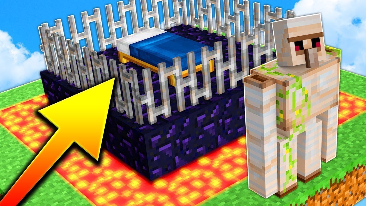MAKING AN OP BED DEFENSE!? | Minecraft Bedwars - YouTube