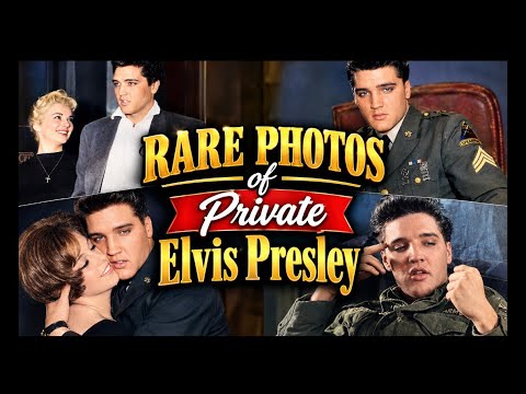 RARE PHOTOS of Elvis Presley in the Army with parents, girlfriends and fans - PART 1