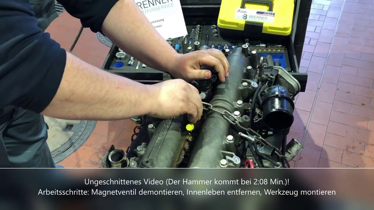 Injektoren wechseln und ausbauen mit dem Injektor-Abzieher by Brenner ...