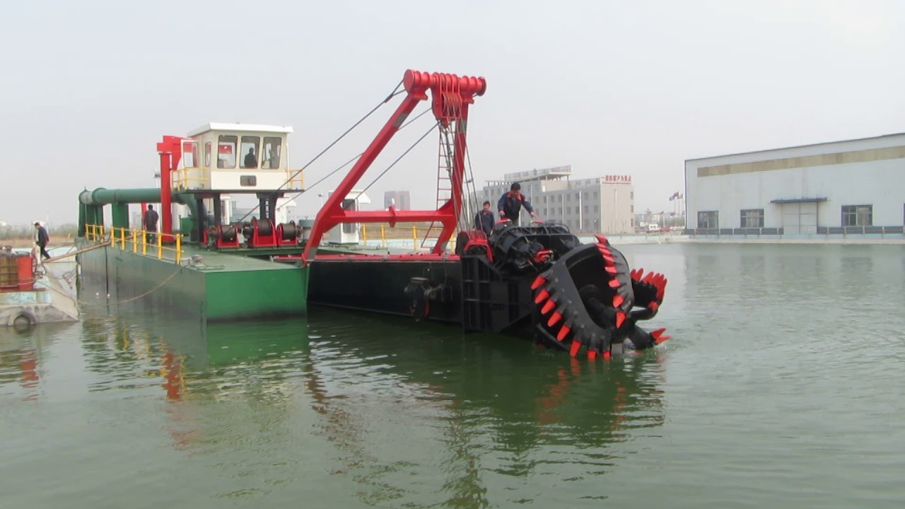 To Nigeria China Hydraulic Cutter Suction Dredger CSD600 Model 24inch ...