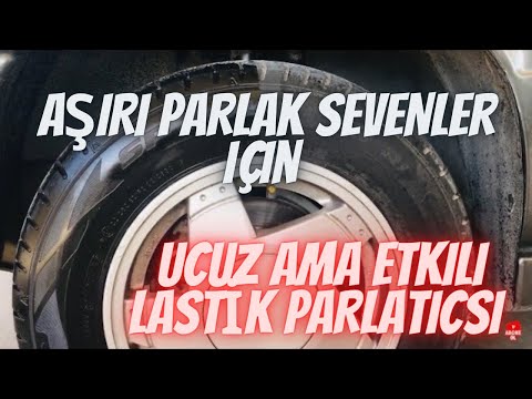 LASTİK  VE PLASTİK  PARLATMA  VOL 8 / UCUZ YOLLU ETKLİ LASTİK PARLATICI  UNİLAND