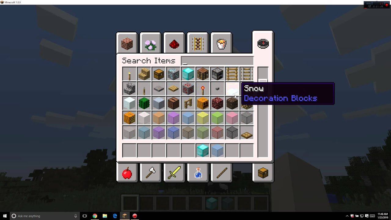 How to Build A Beacon in Minecraft - YouTube