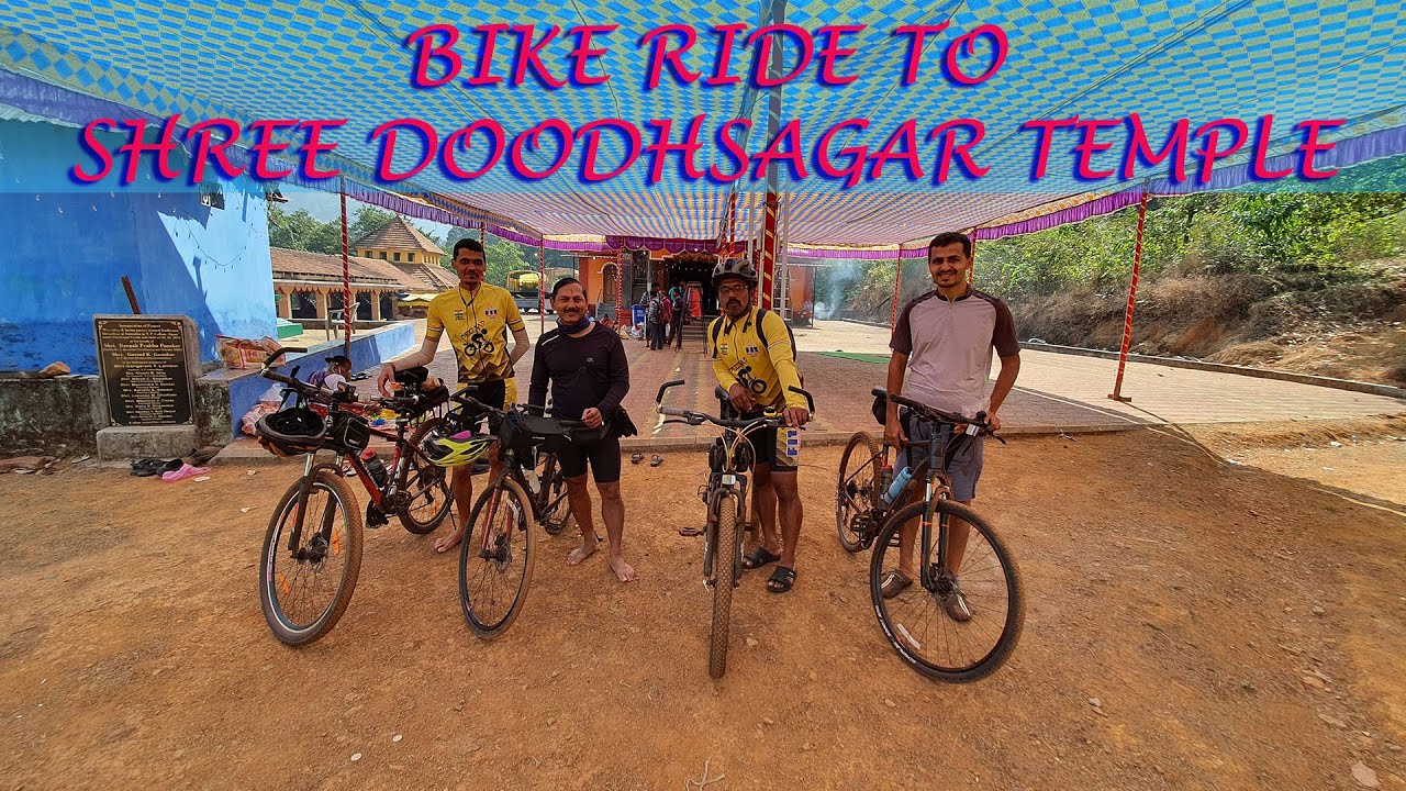 Bike Ride To Shree Doodhsagar Temple,Collem Goa. - YouTube