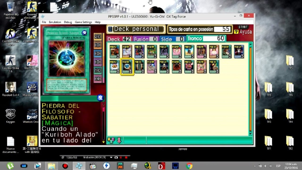 Yu-Gi-Oh! Tag Force 1,2,3,4,5,6 y TFS - Instalación de contenido ...