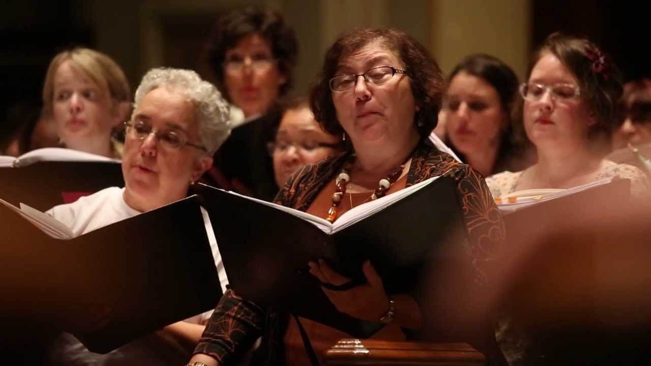 Papal Mass Choir rehearse for their performance before Pope Francis ...