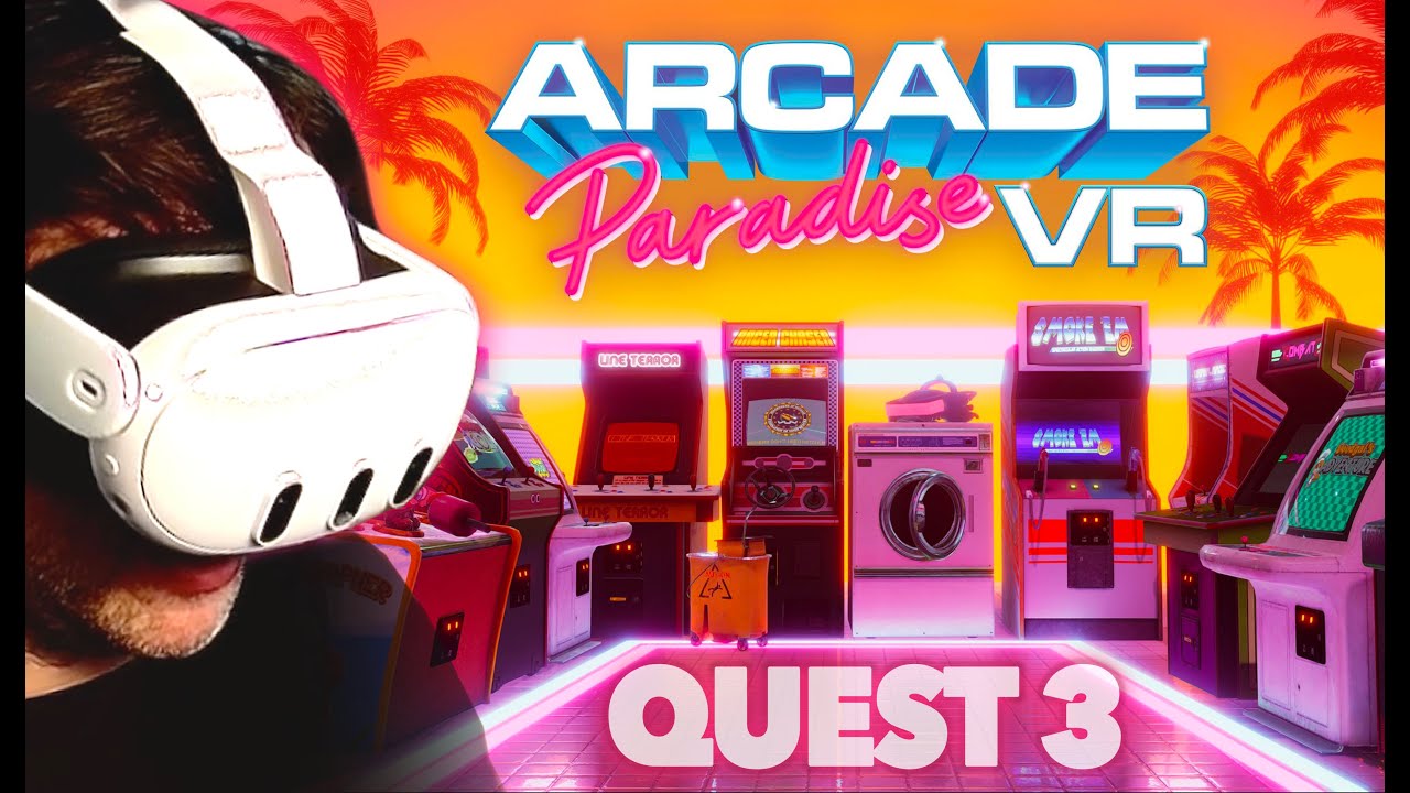 QUEST 3 : ARCADE PARADISE VR - Créer ta salle d'arcade en travaillant ...