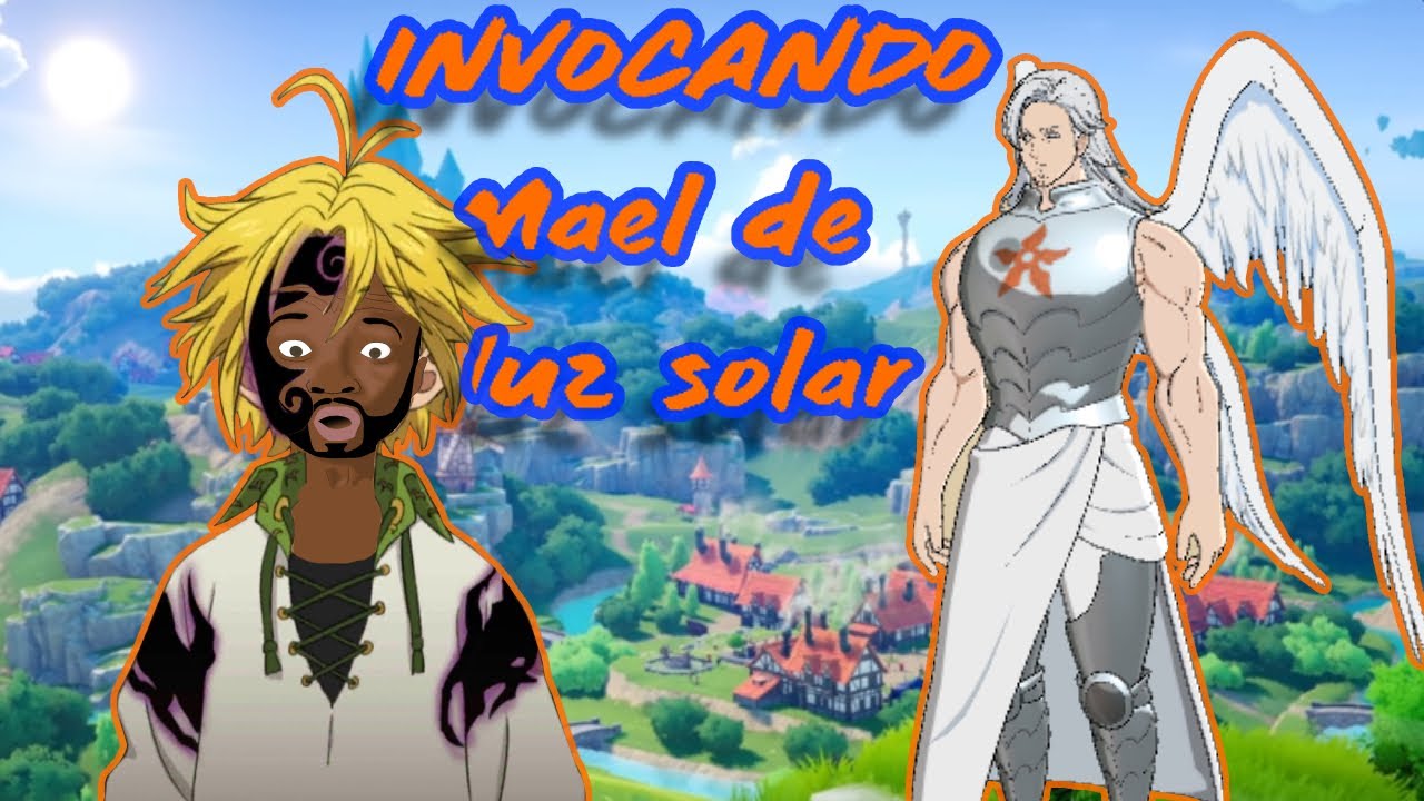 Invocando a Mael en el banner de aniversario de The seven deadly sins ...