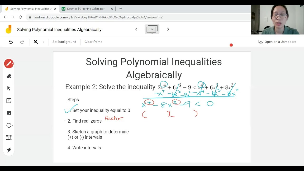 Solving Polynomial Inequalities - Example 2 - YouTube