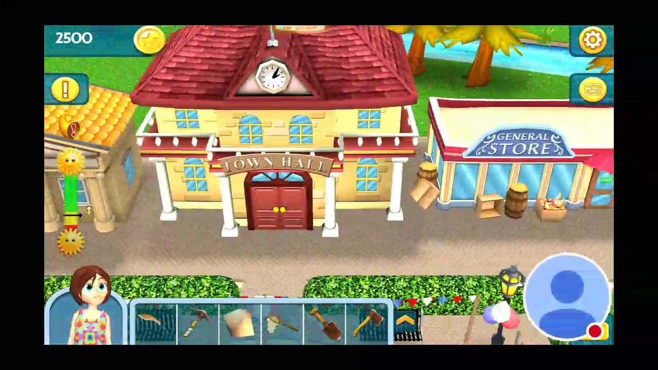 Virtual town| becoming the new mayor - YouTube