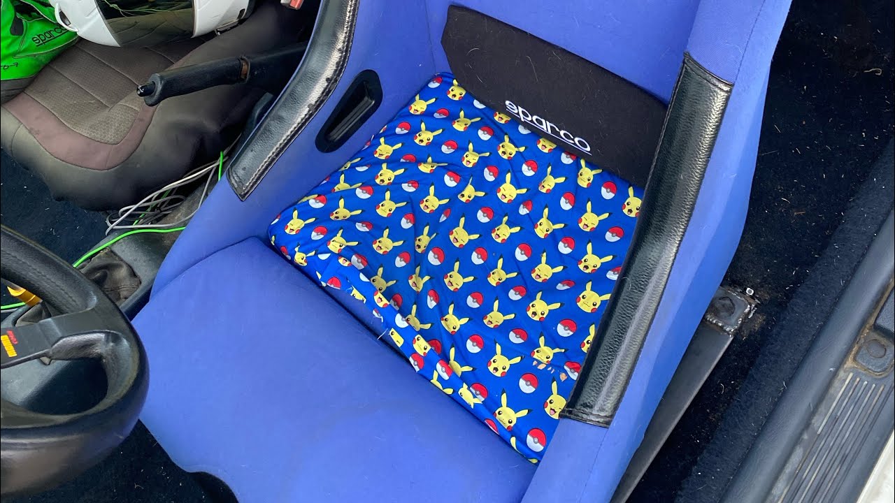 The pikachu seat gets new life!!!! - YouTube