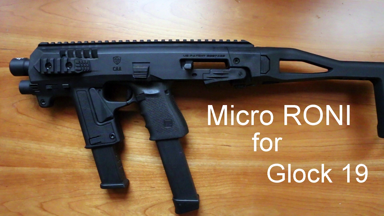 Micro Roni for Glock 19 9mm - YouTube