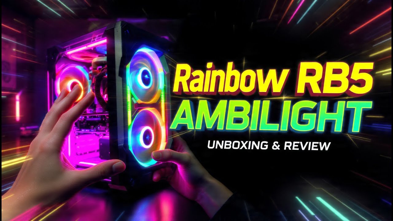 1st player rainbow rb5 ambilight system unboxing and review 2026 #pc # ...