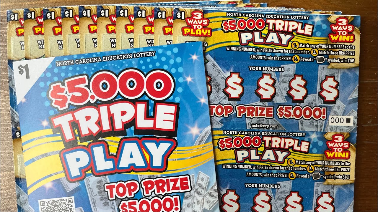 Full Book of NC $5,000 Triple Play Scratch-Offs!💥Part 1💥New Month, So Many WINNERS!🎉 - YouTube