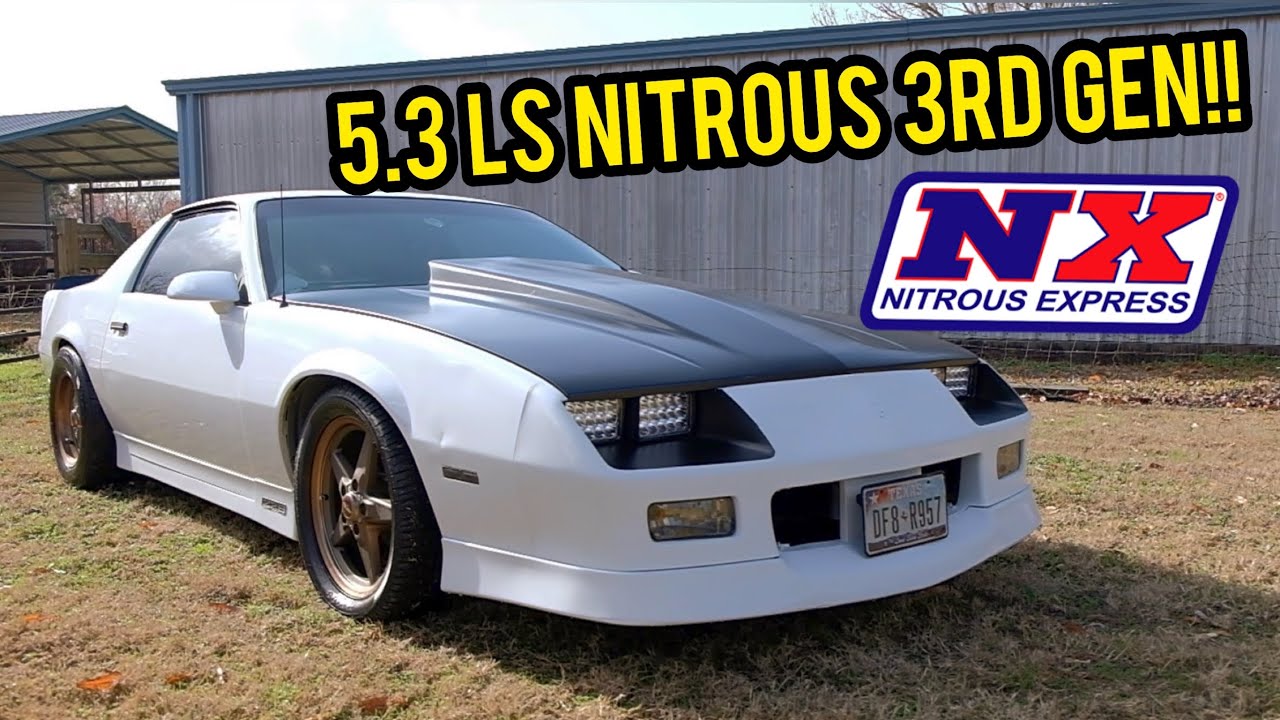 Breaking in a Fresh LS motor with some Nitrous! A Clean 3rd Gen F Body ...