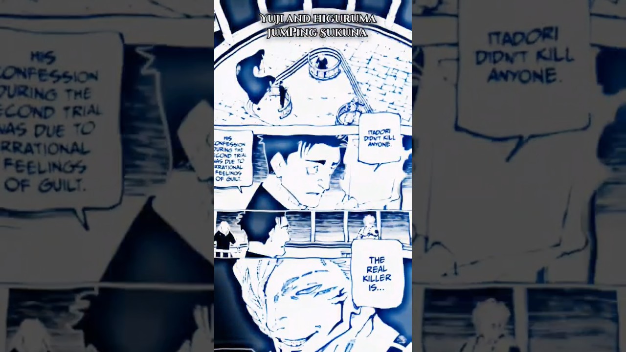 Yuji and higuruma vs sukuna jujtsu kasien chapter 244 manga edit - YouTube