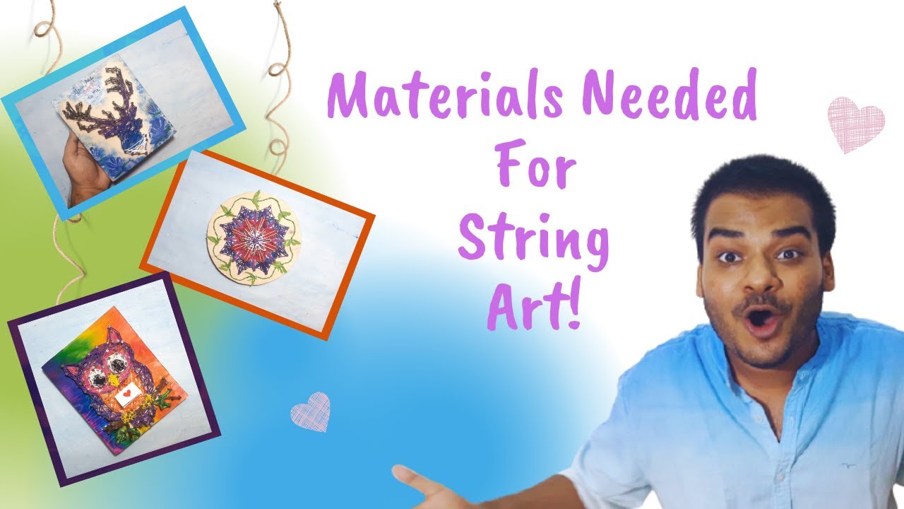 String Art | Materials For String Art - YouTube