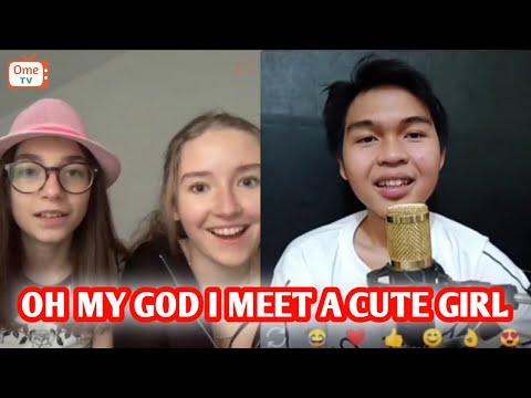 NYANYIIN BULE POLANDIA SAMPE BAPER | SINGING REACTION OMEGLE - OME TV