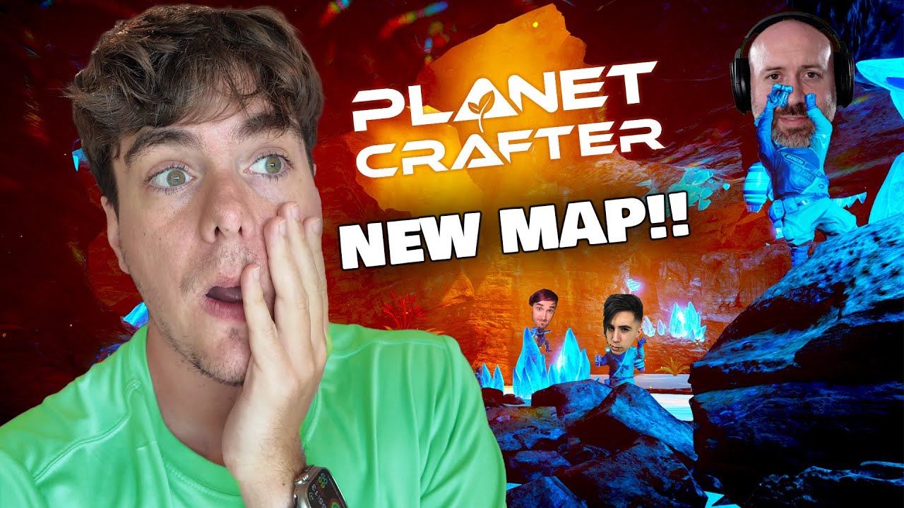 NEW PLANET CRAFTER MAP JUST DROPPED!!! Planet Crafter w/ Friends (VOD ...