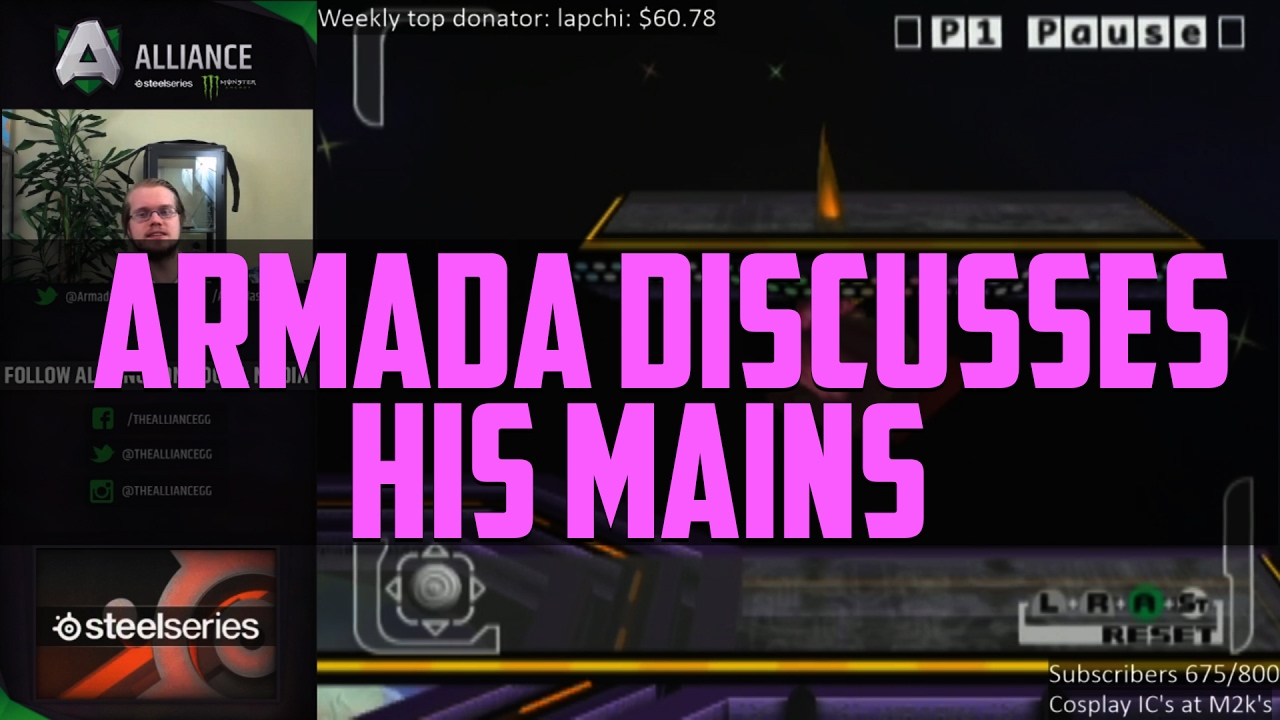 Armada discusses his mains in Melee, 64, Brawl, and Project M [VLOG ...