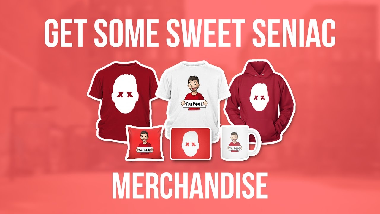 GET REAL LIFE SENIAC SHIRTS - YouTube