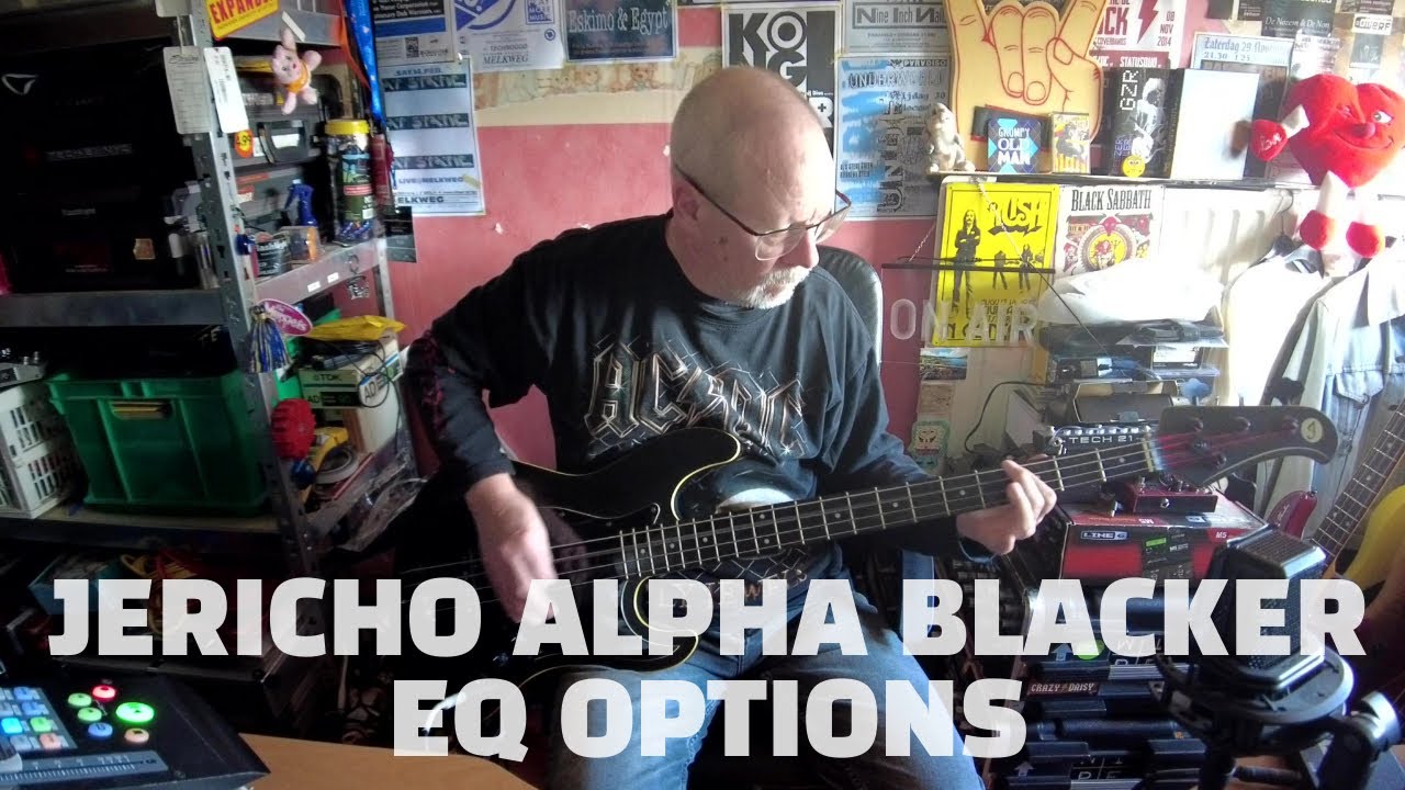 Me and my Bass - Jericho Alpha Blacker EQ options - YouTube