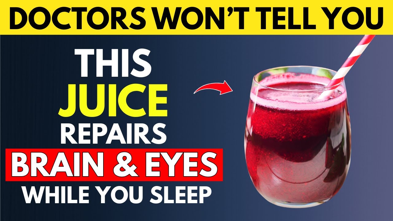 Seniors: Top 4 Juices to Restore Vision and Memory While You Sleep ...