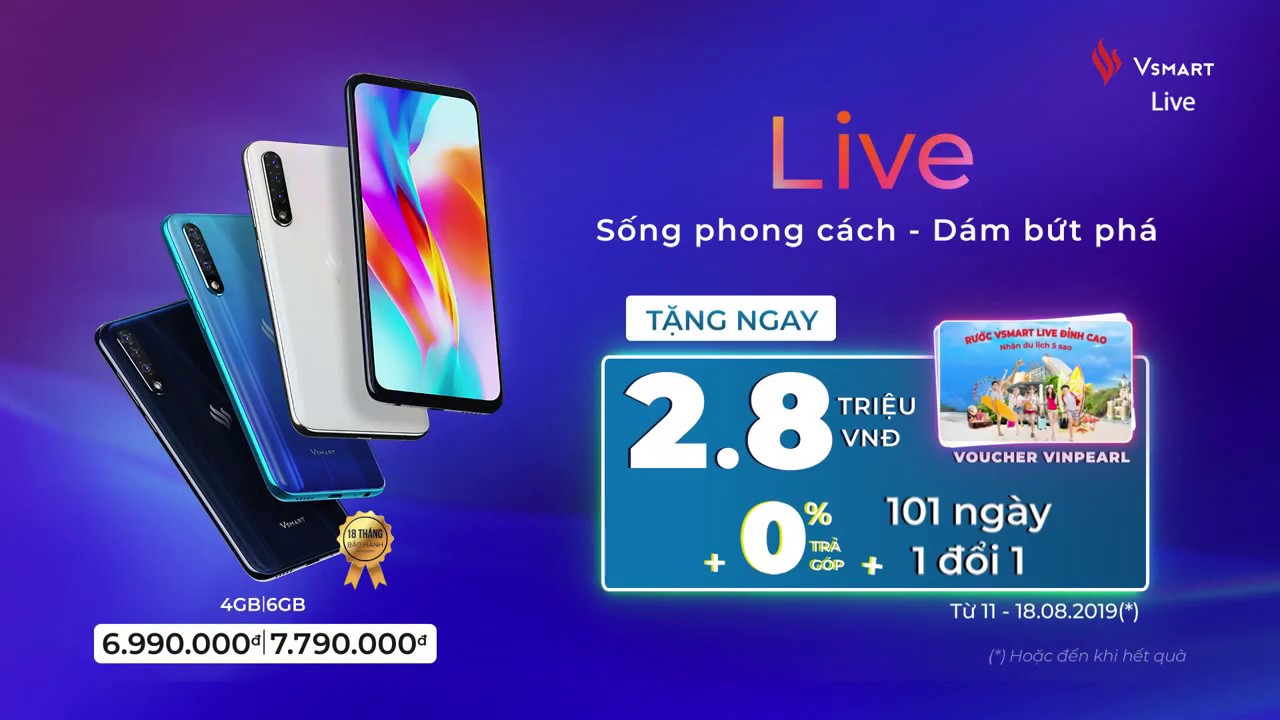 Vsmart Live - Sống phong cách, dám bứt phá | VinPro - YouTube